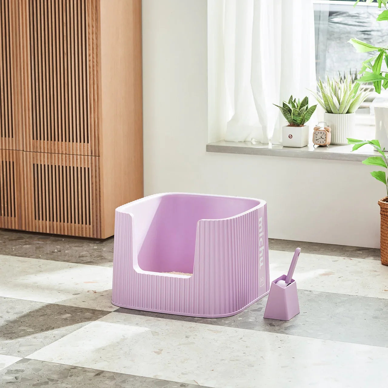 Michu XXL Stella Deluxe Cat Litter Box - Spacious Design – Michu Australia